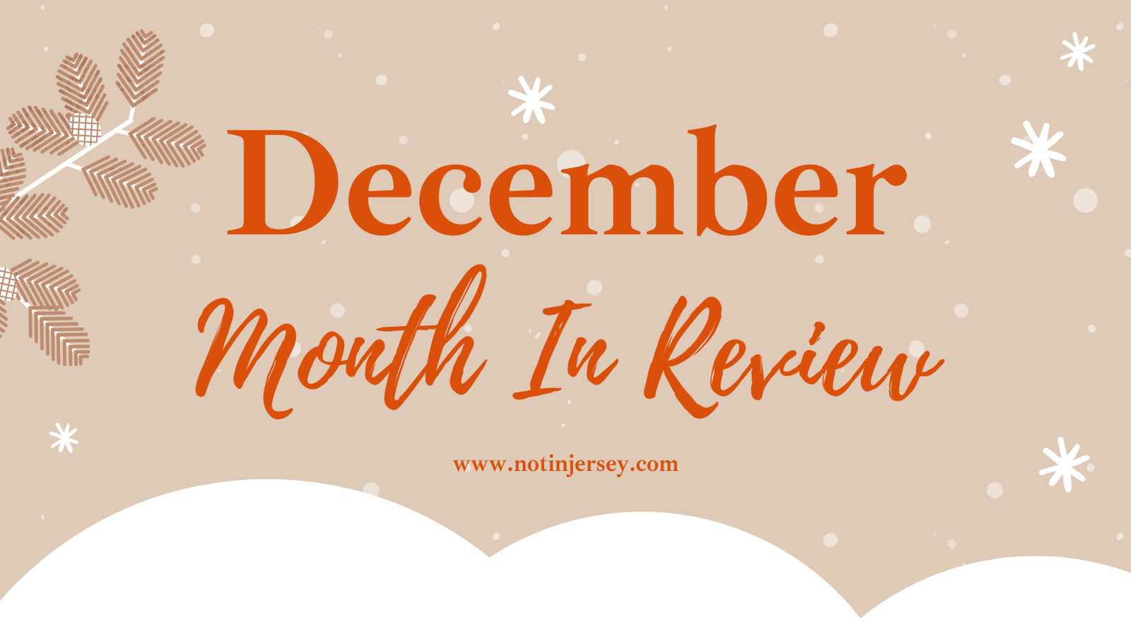 December 2025 Month In Review - Not In Jersey